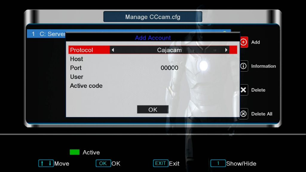 The new 20220510 firmware update brings CAJACAM CCCAM support for V6 V7 ...