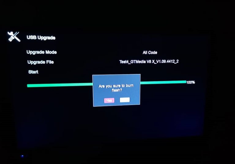 Flash Forever IKS firmware to your GTmedia V8X with USB disc – SOLOVOX