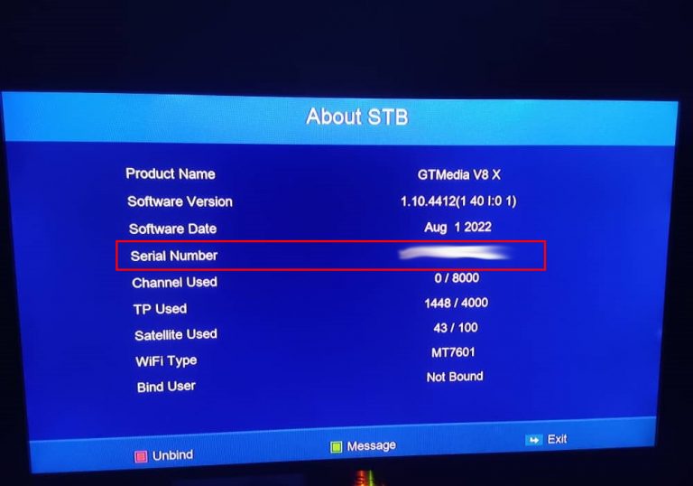 Flash Forever IKS firmware to your GTmedia V8X with USB disc – SOLOVOX